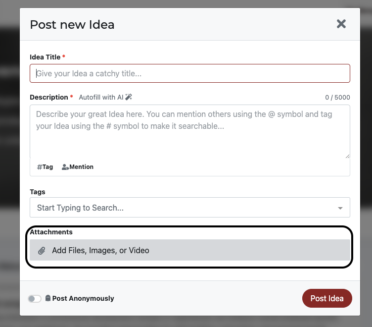 Uploading Multiple Attachments